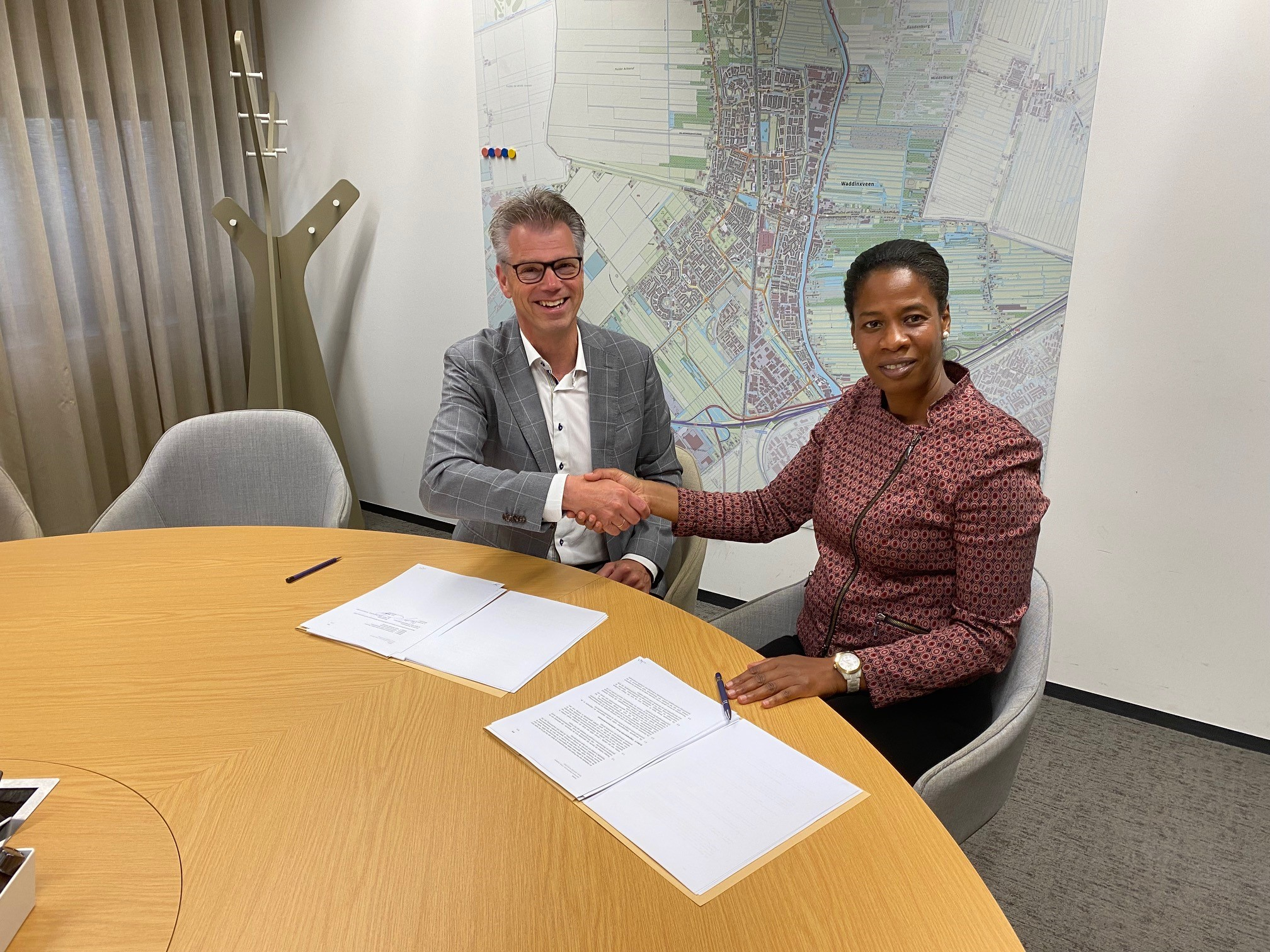 Plan voor 30 middenhuur appartementen Peter Zuidlaan - Gemeente Waddinxveen